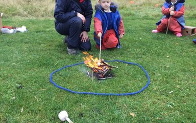 Forest School Fire! | Windy Nook Primary School