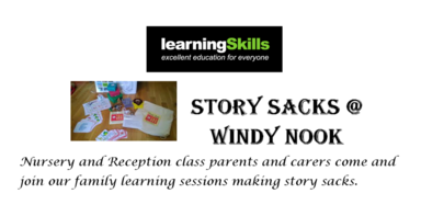 Remember to sign up to Story Sacks family learning | Windy Nook Primary ...