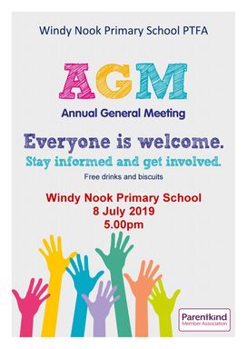 Annual General Meeting for PTFA | Windy Nook Primary School