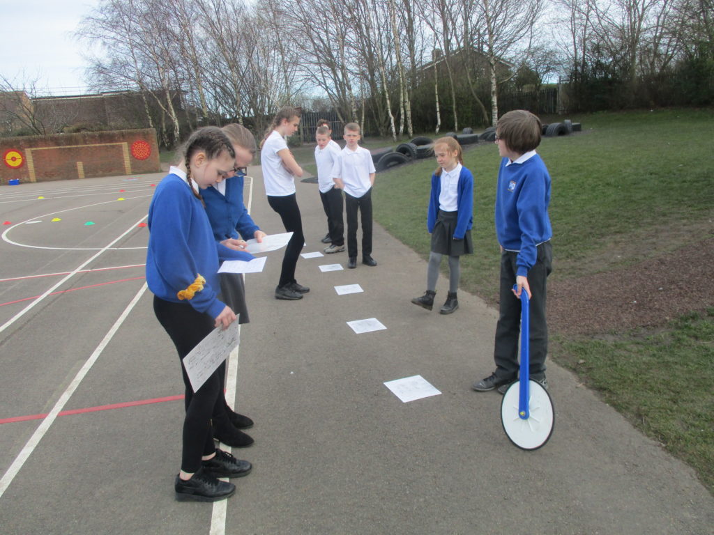Calculating distance and diameter! - Windy Nook Primary School