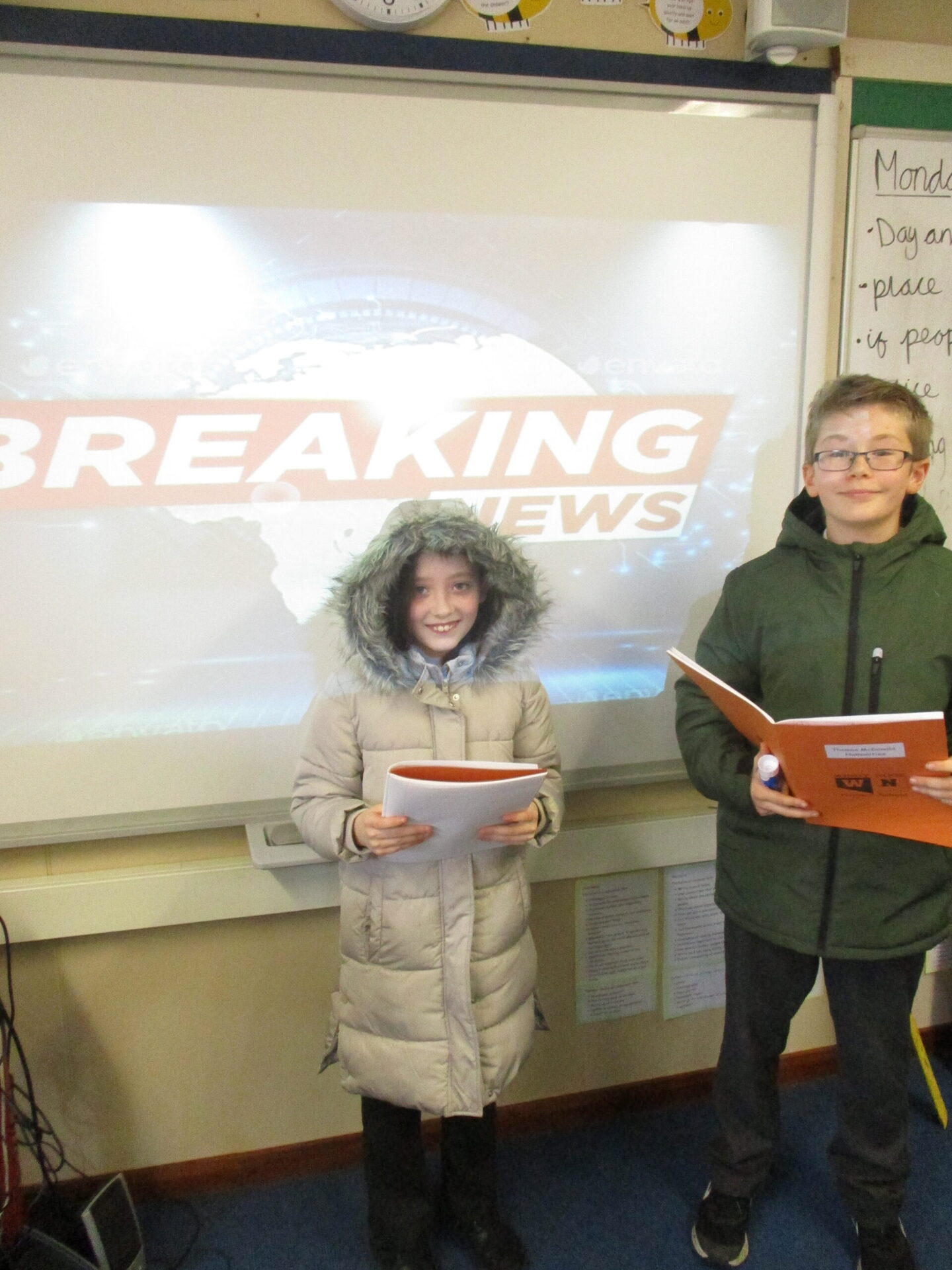 Year 5 News Reporters | Windy Nook Primary School