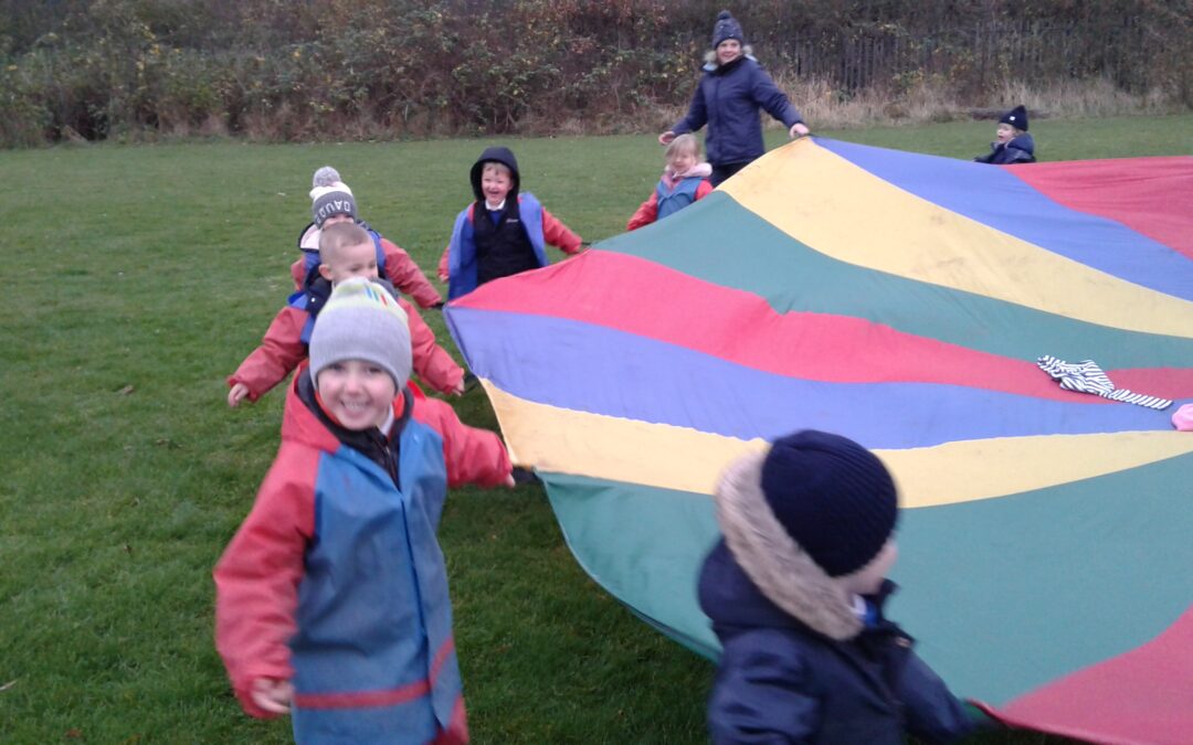 Parachute fun! | Windy Nook Primary School