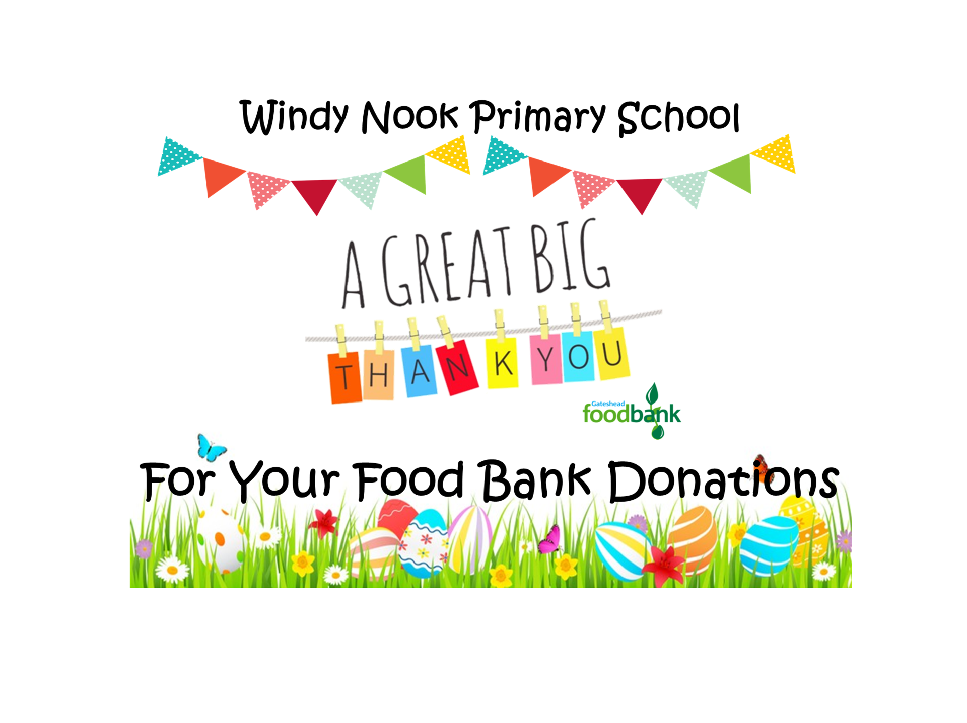 THANK YOU! | Windy Nook Primary School
