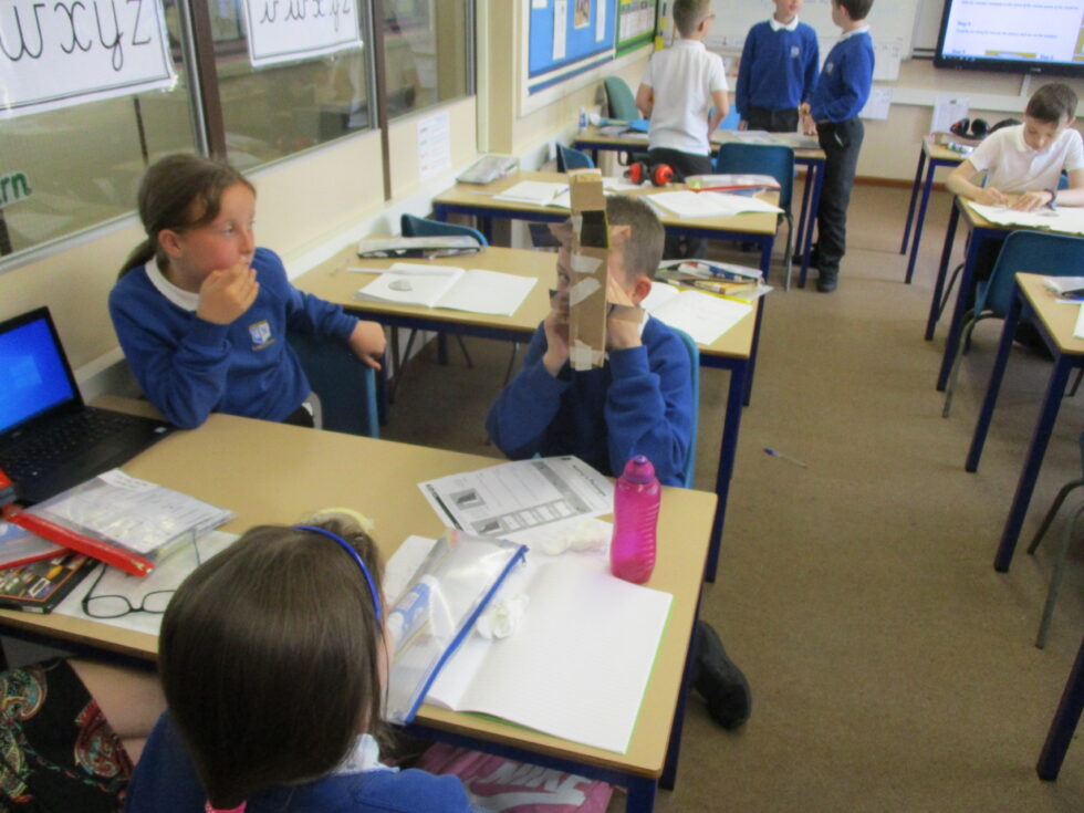 Making Our Own Periscopes in Science | Windy Nook Primary School