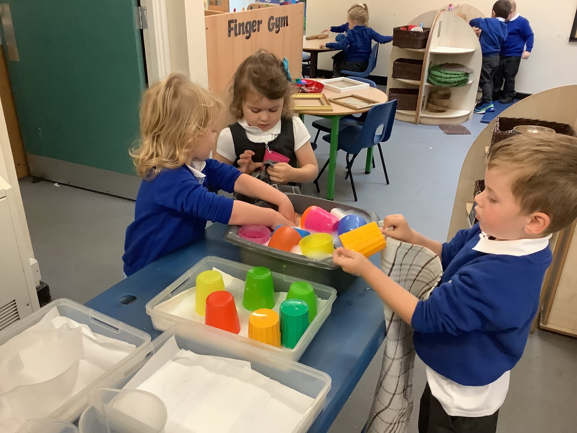 Helping Hands in Nursery! | Windy Nook Primary School