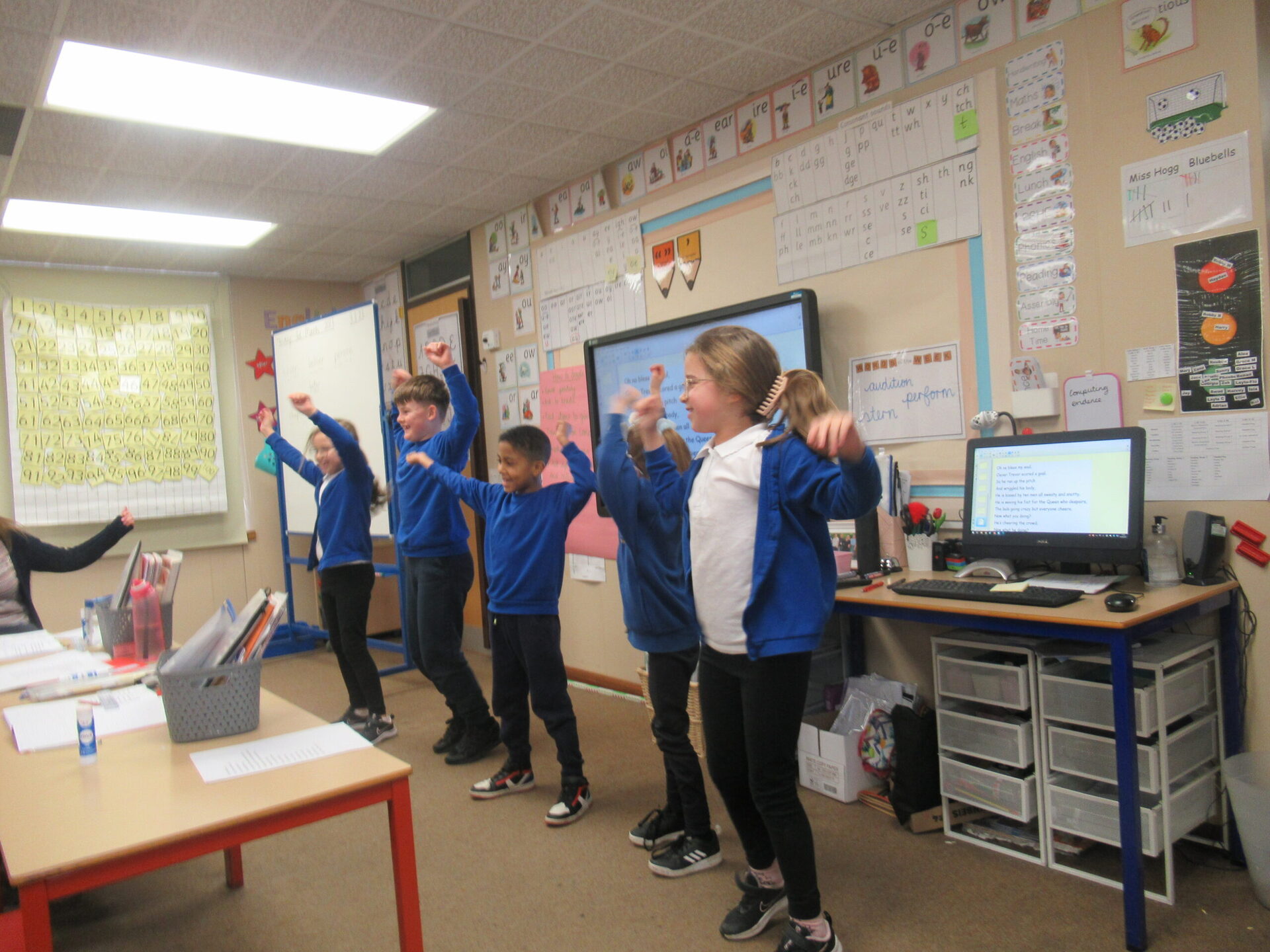 Performance Poetry in Bluebells | Windy Nook Primary School