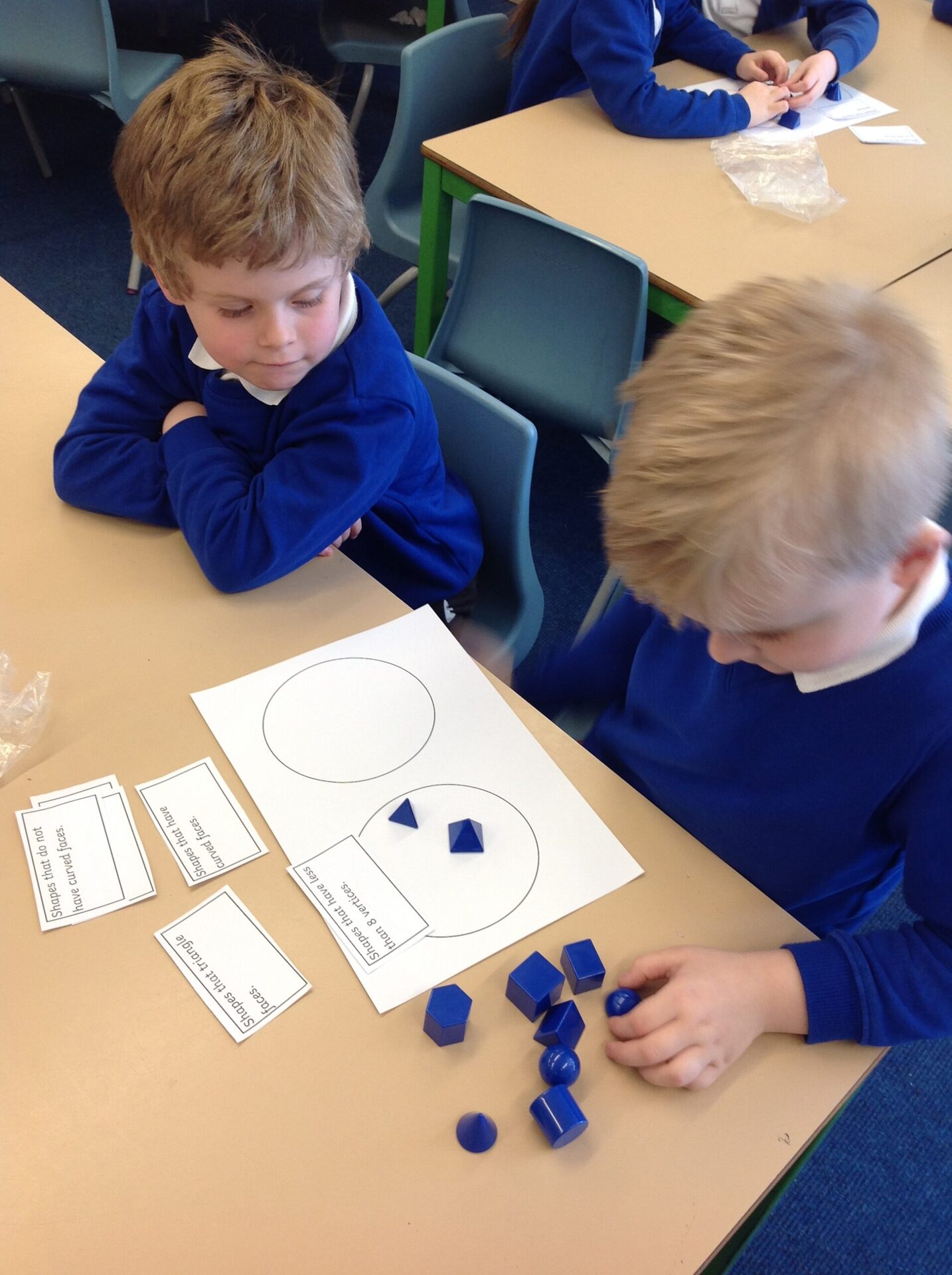 Sorting properties of 3D shapes | Windy Nook Primary School