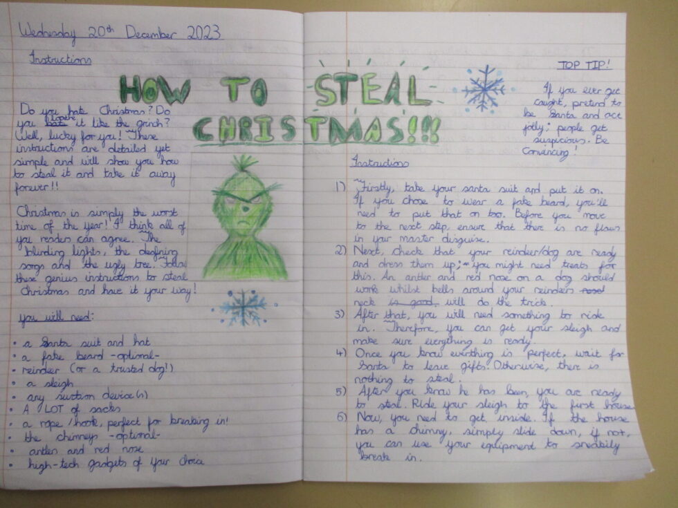 How To Steal Christmas! | Windy Nook Primary School