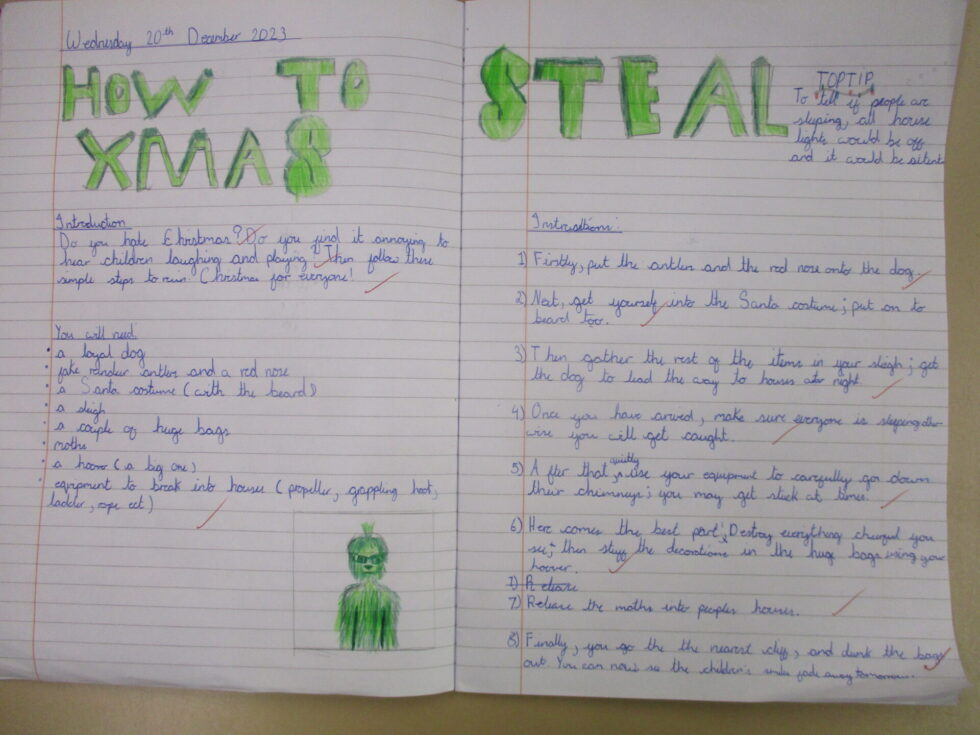How To Steal Christmas! - Windy Nook Primary School