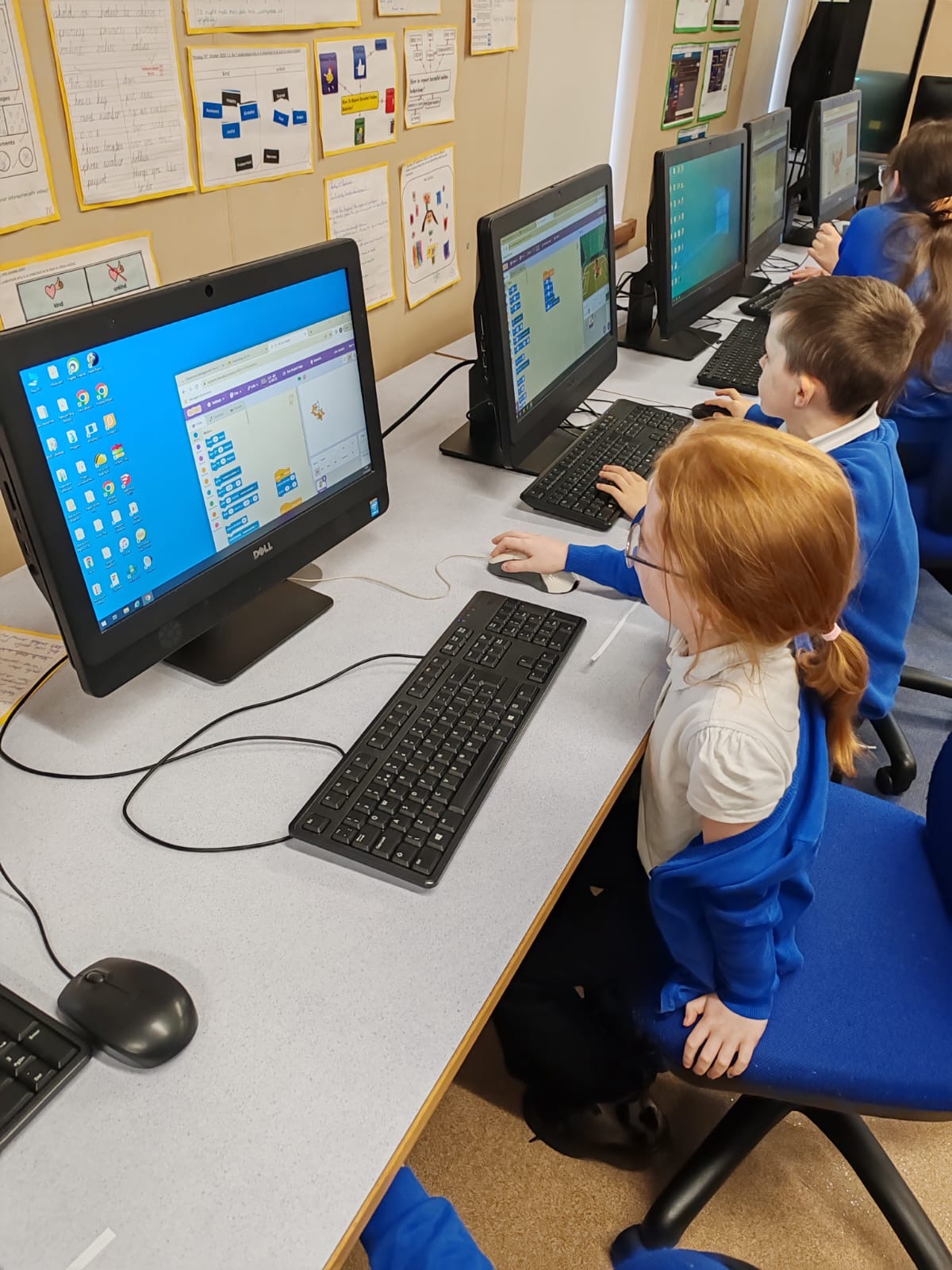 Coding a sprite in LKS2 | Windy Nook Primary School