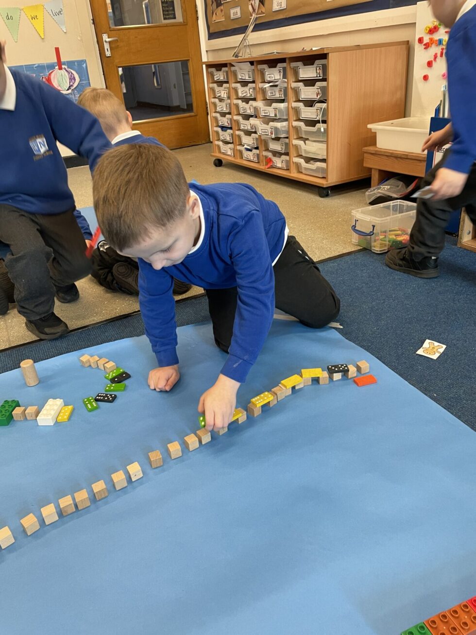 Building a bridge for the Gingerbread Man! | Windy Nook Primary School